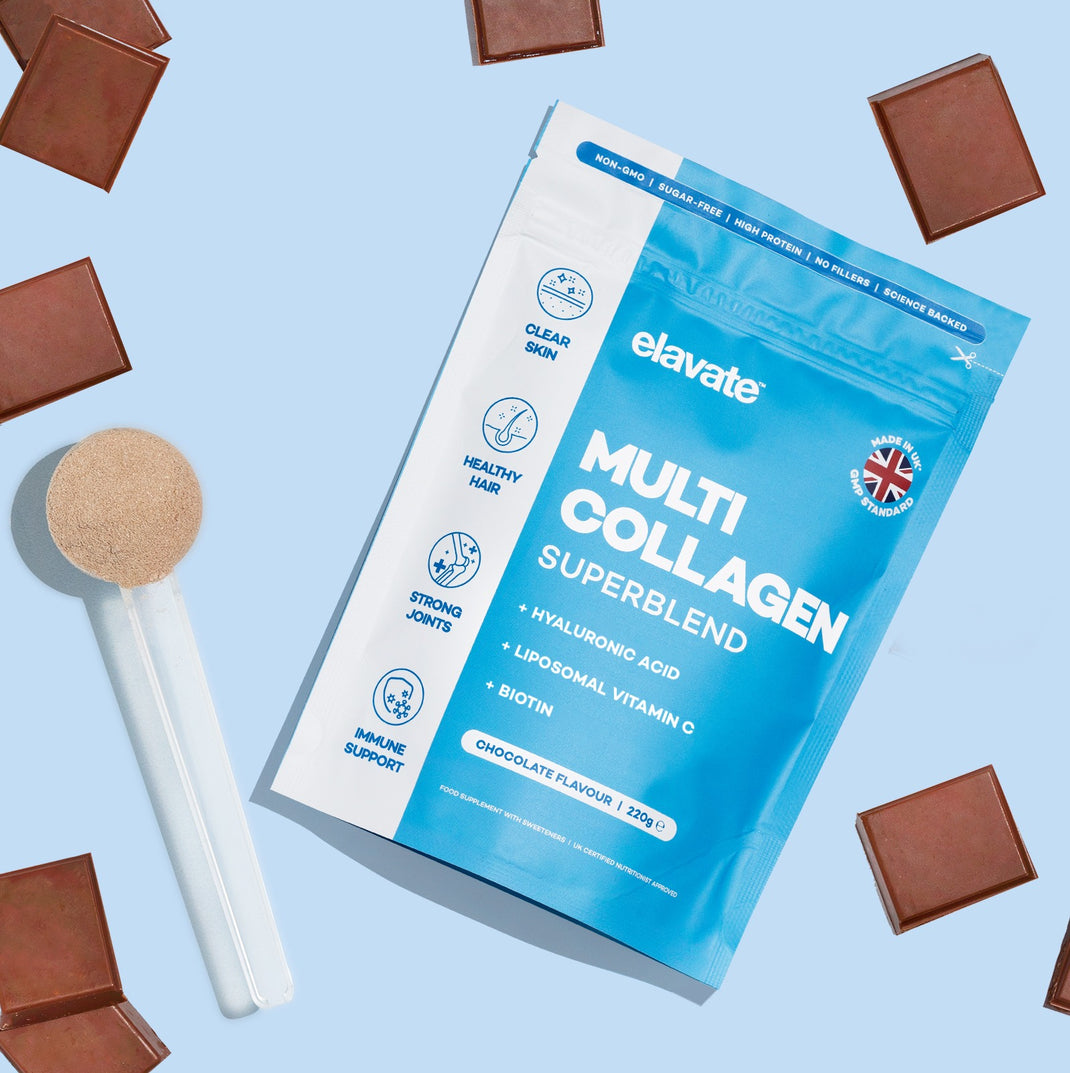 Multi Collagen Hydrolysed Superblend Powder - Marine & Bovine Collagen ...