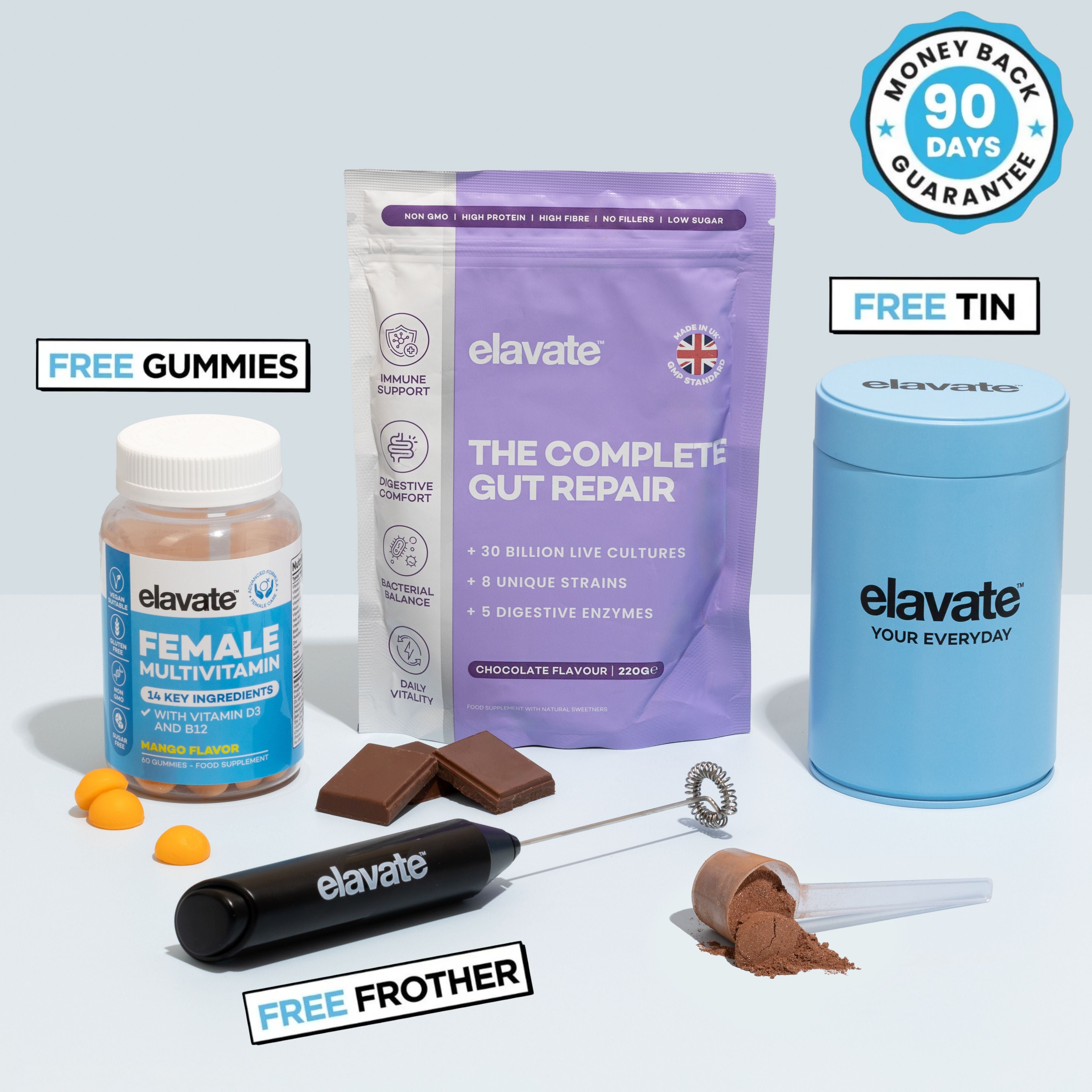Elavate Collagen - Premium Multi Collagen Blend Made In The UK